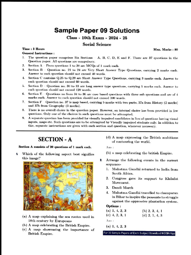 SST. SPQ. 9 SOL. | PDF | Agriculture | Reserve Bank Of India