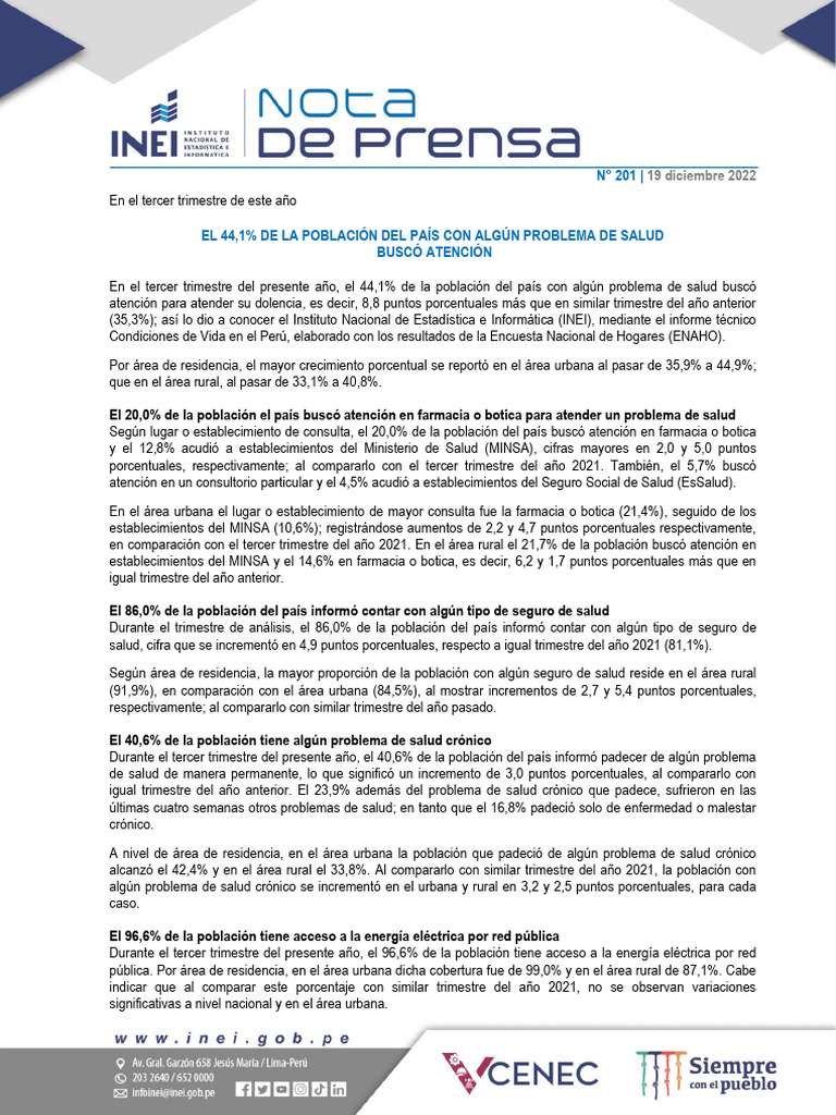 nota-de-prensa-no-201-2022-inei | PDF