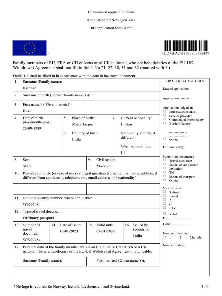 Schengen Visa Application Guide NL | PDF | Travel Visa | European ...