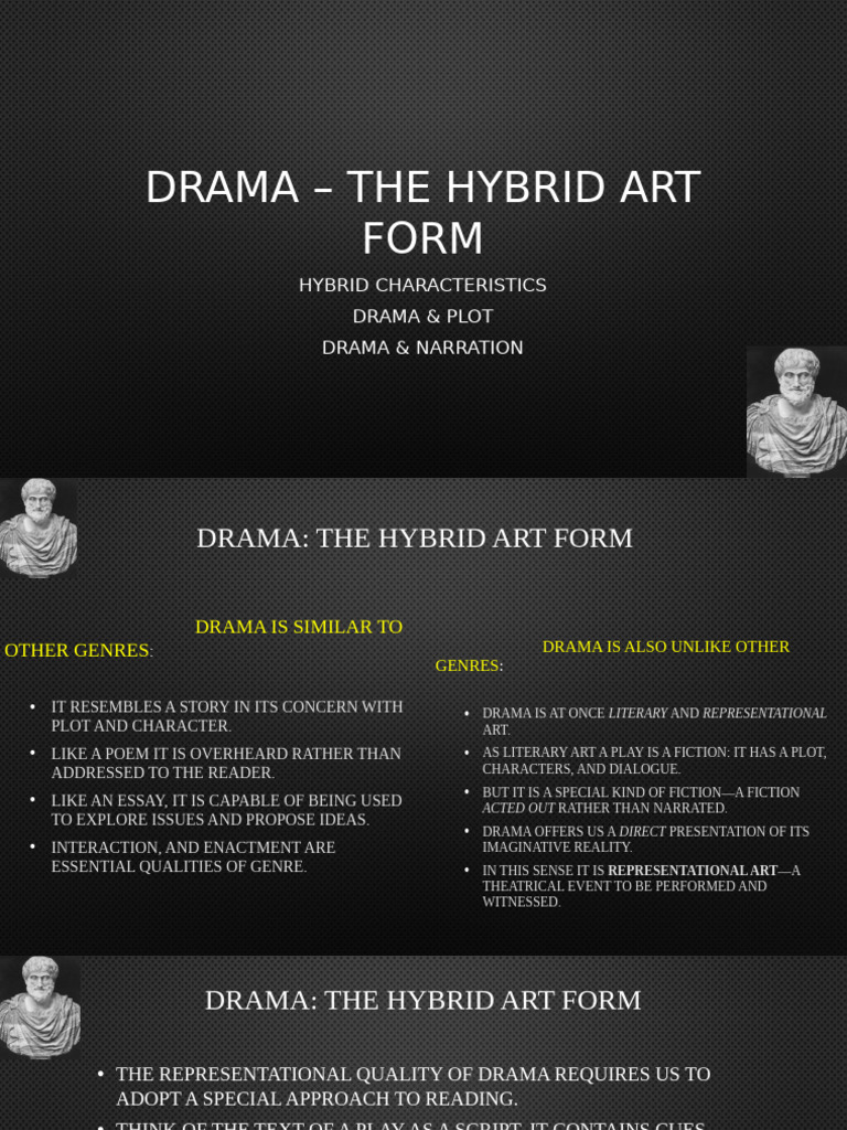 Understanding Drama as a Hybrid Art | PDF | Oedipus | Plot (Narrative)