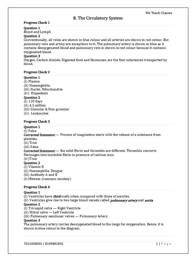 Understanding the Circulatory System | PDF | Kidney | Urinary System