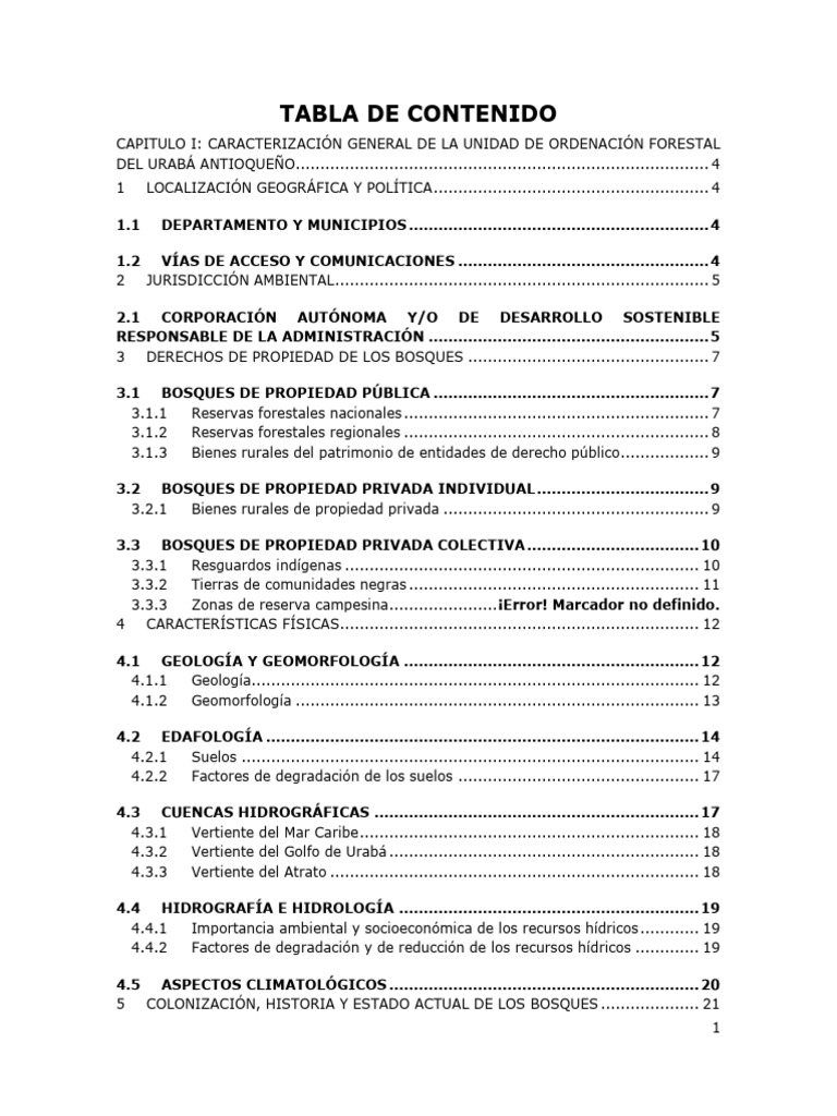 PGOF | PDF | Naturaleza | Entorno natural