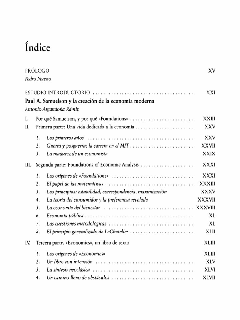Fundamnetos Del Analisis Economico Samuelson | PDF | Ecuaciones | Sistema no lineal
