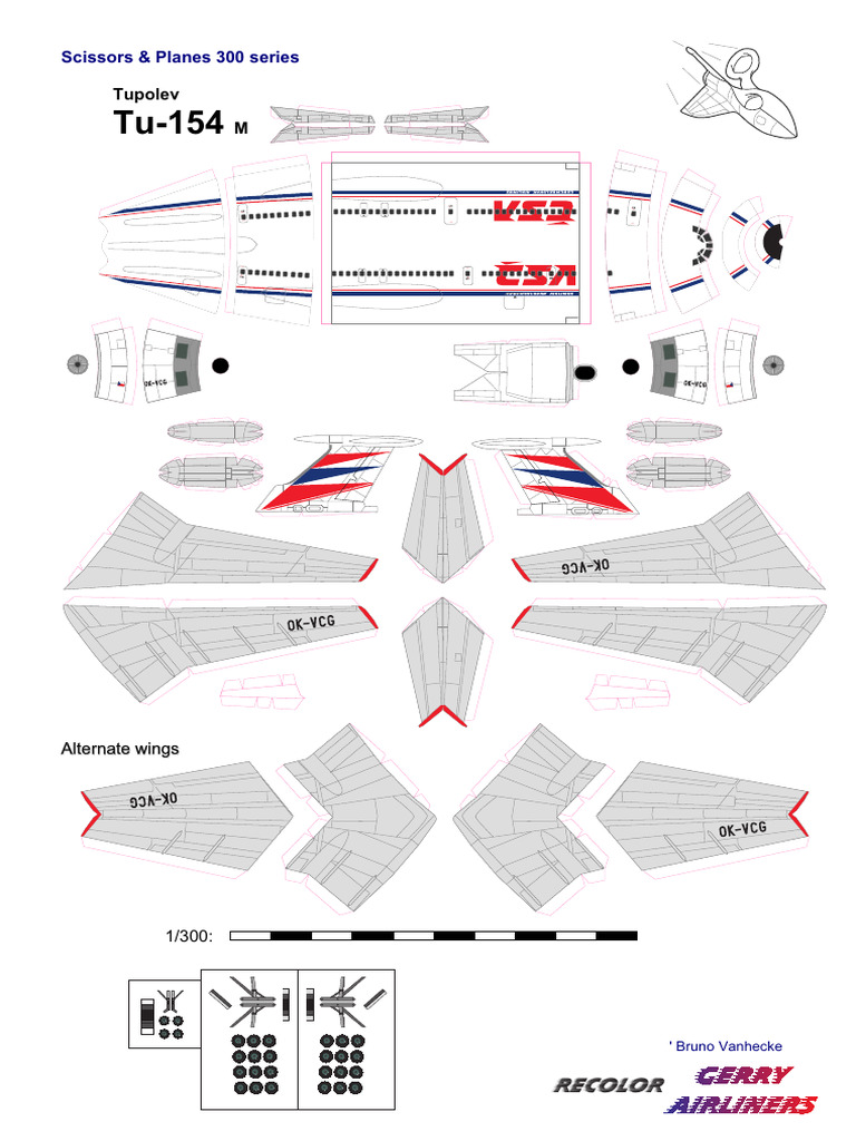 Tupolev Tu 154 Csa | PDF