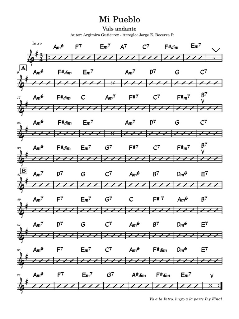 Mi Pueblo | PDF