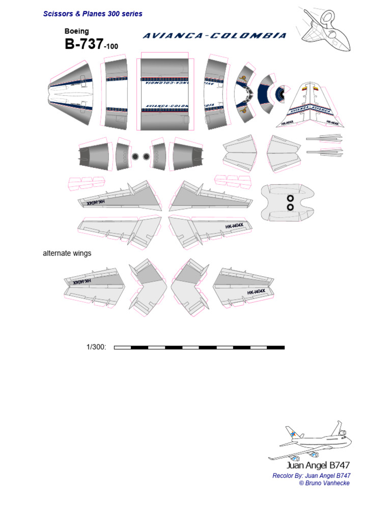 B737-100 Avianca 1-300 S&P | PDF