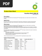 PDS - Castrol Vecton 15W40 | PDF | Physical Sciences | Chemistry