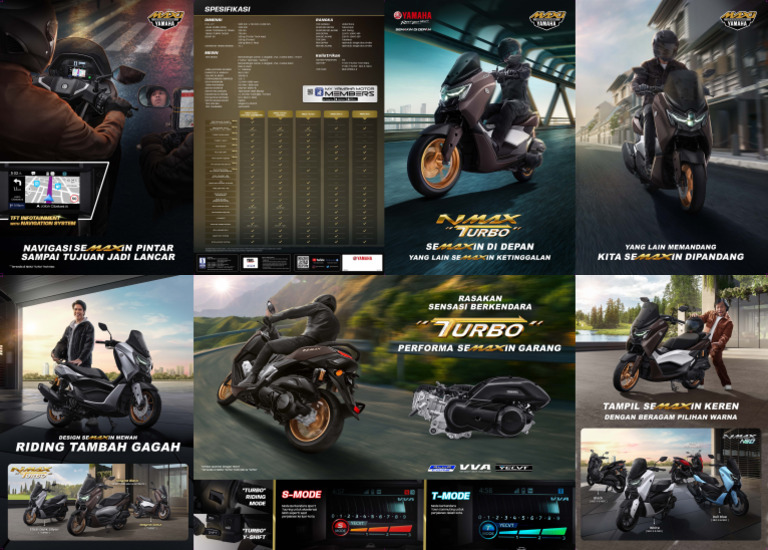 Brosur - Nmax Turbo (1) | PDF