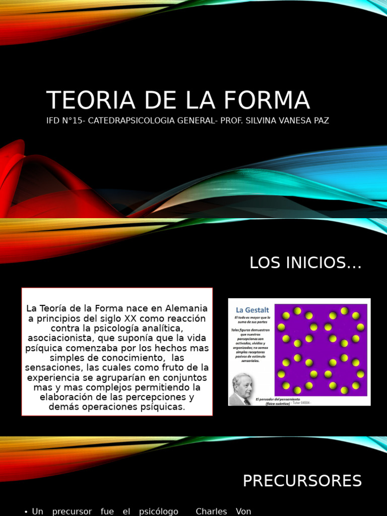 Teoria de La Forma | PDF | Percepción | Experiencia