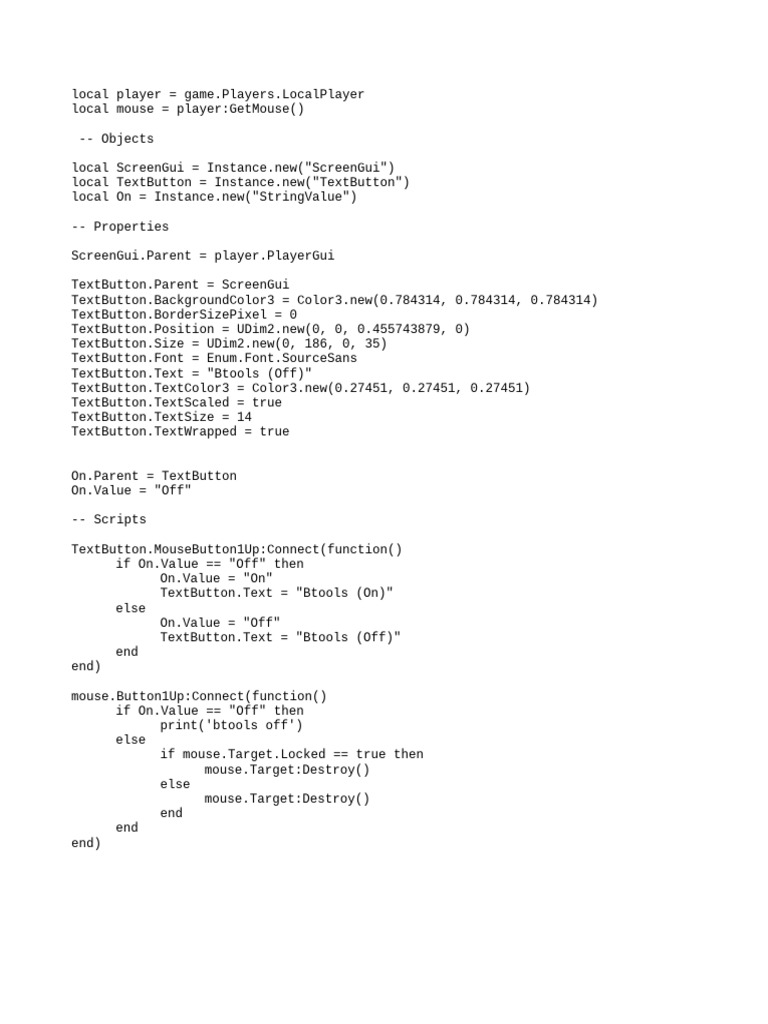 All Games Working Btools | PDF