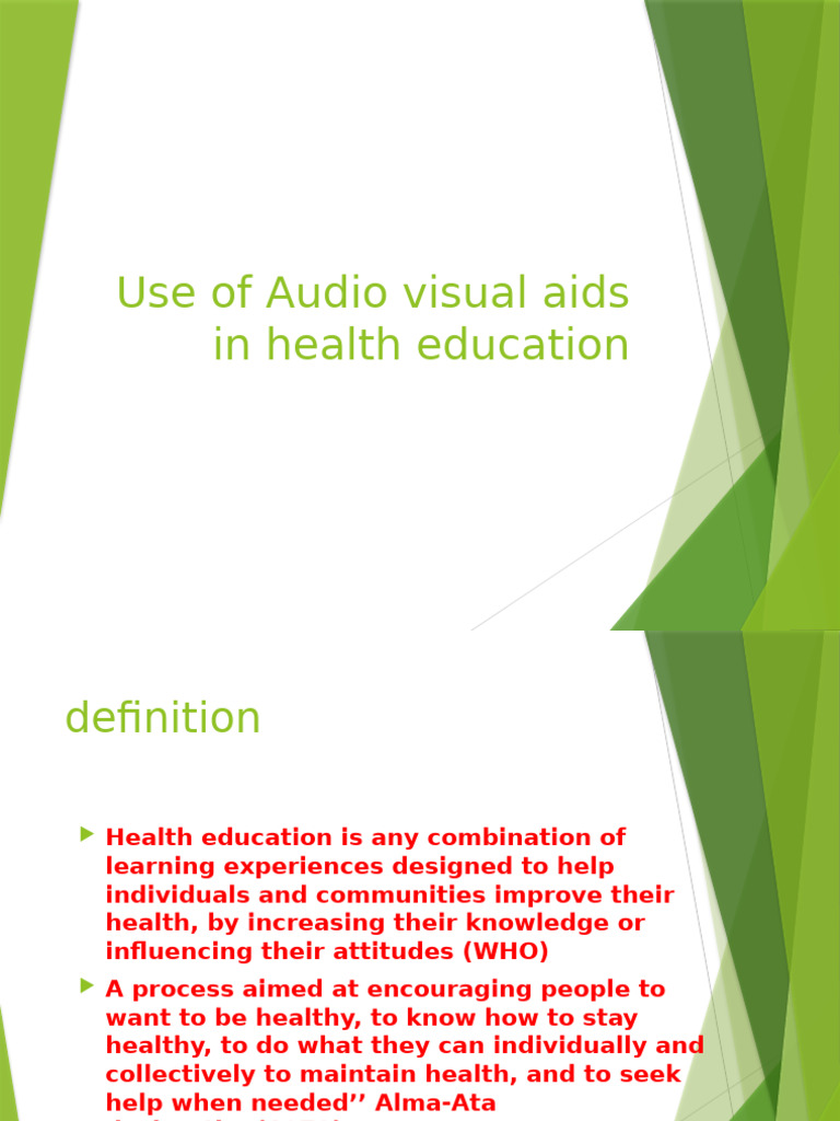 audio visual Aid | PDF | Knowledge | Procedural Knowledge
