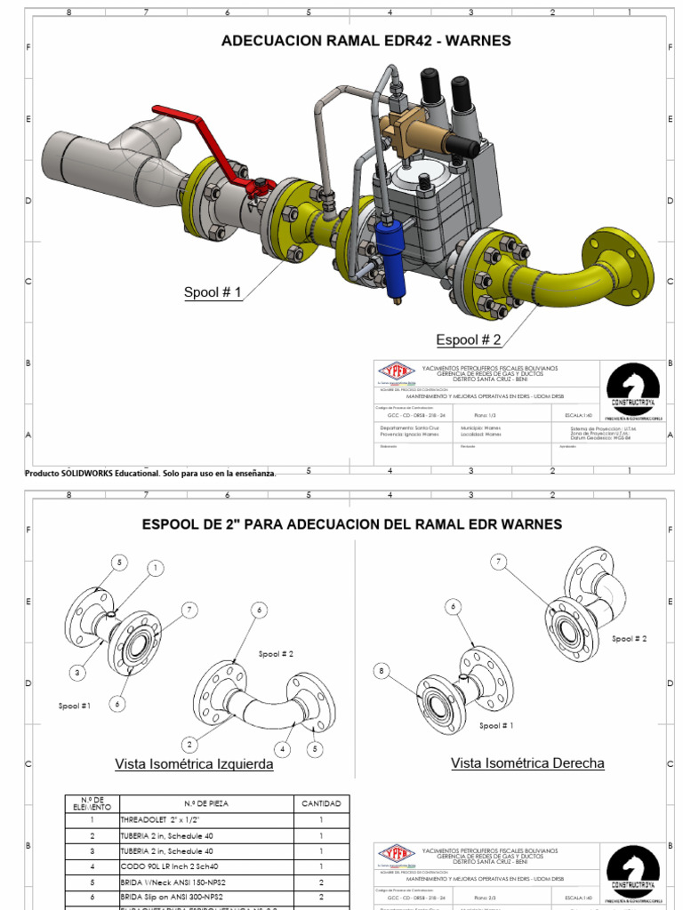 Prefabricado Edr Warnes | PDF | Geodesia | Cartografía