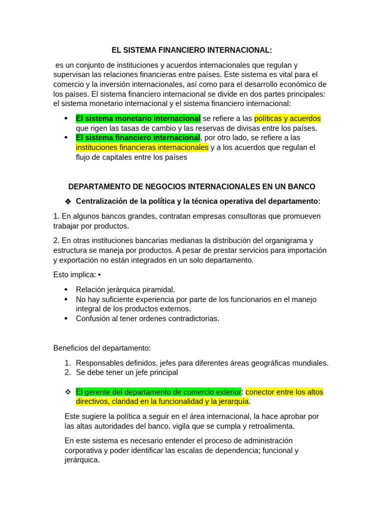 PRIMER PARCIAL INTRUMENTOS x | PDF | Bancos | Moneda