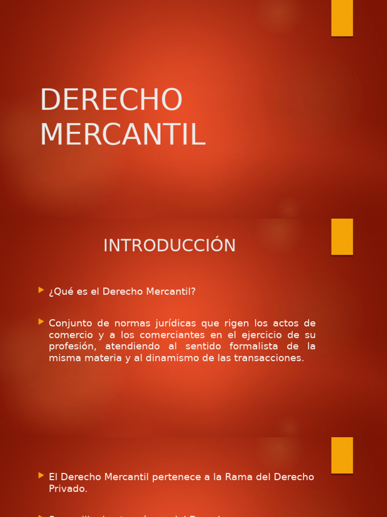 Introducción al Derecho Mercantil | PDF | Sociedad de responsabilidad ...