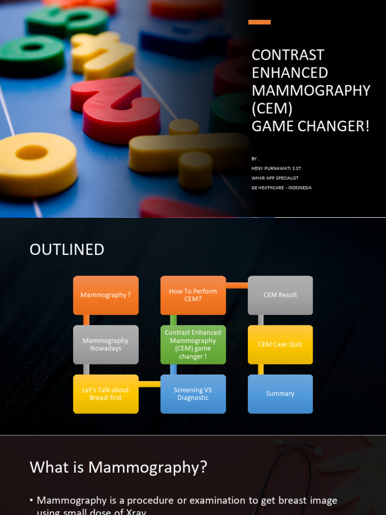 5 - Heny Contrast Enhanced Mammography (Cem) | PDF
