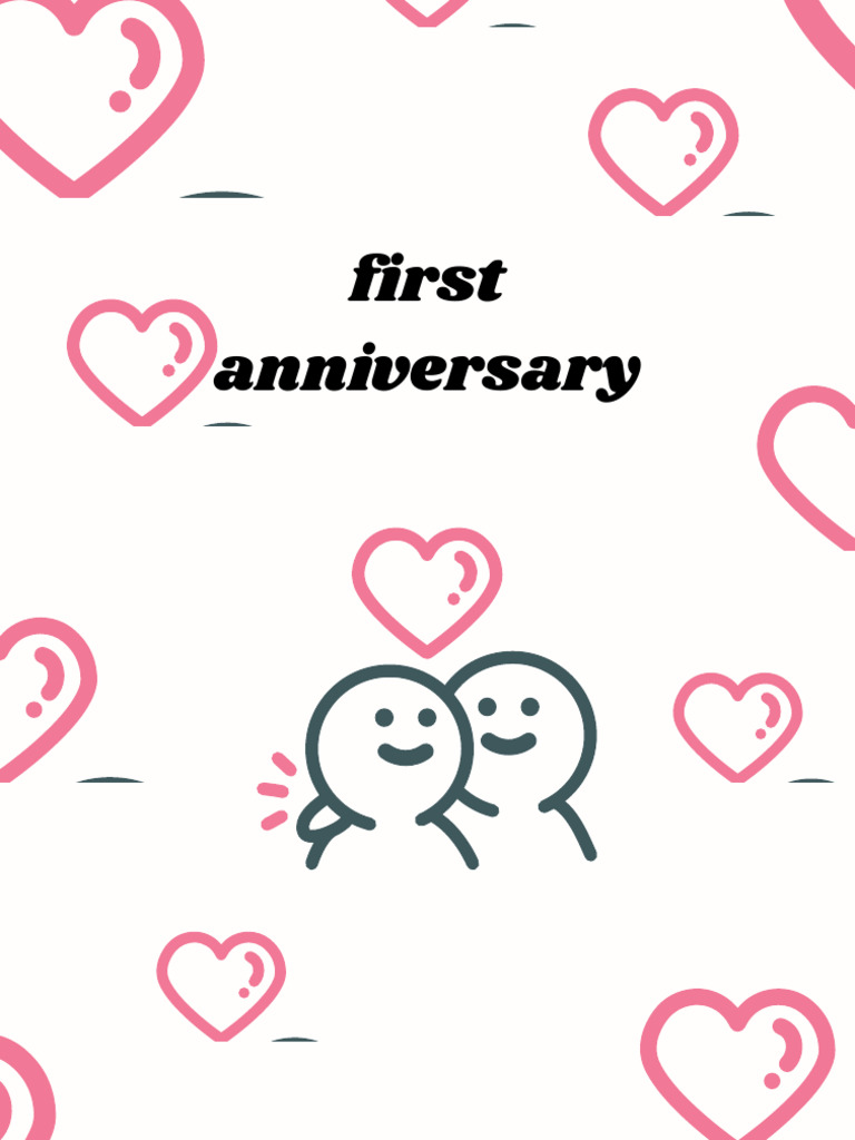 First Anniversary Celebration Ideas | PDF