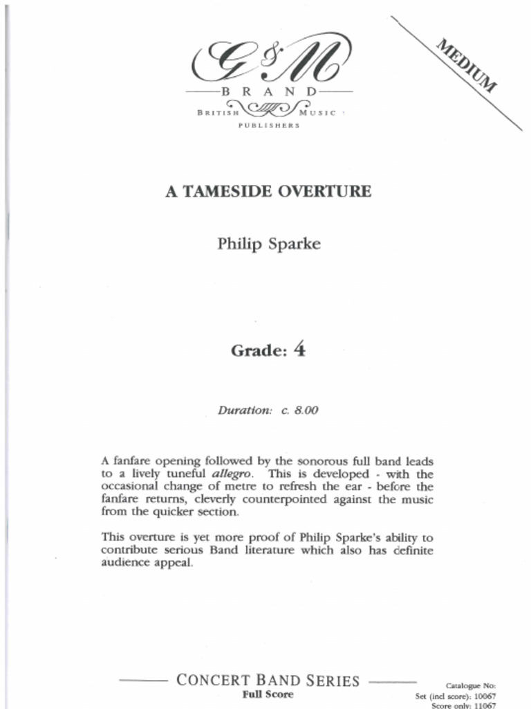 A Tameside Overture | PDF