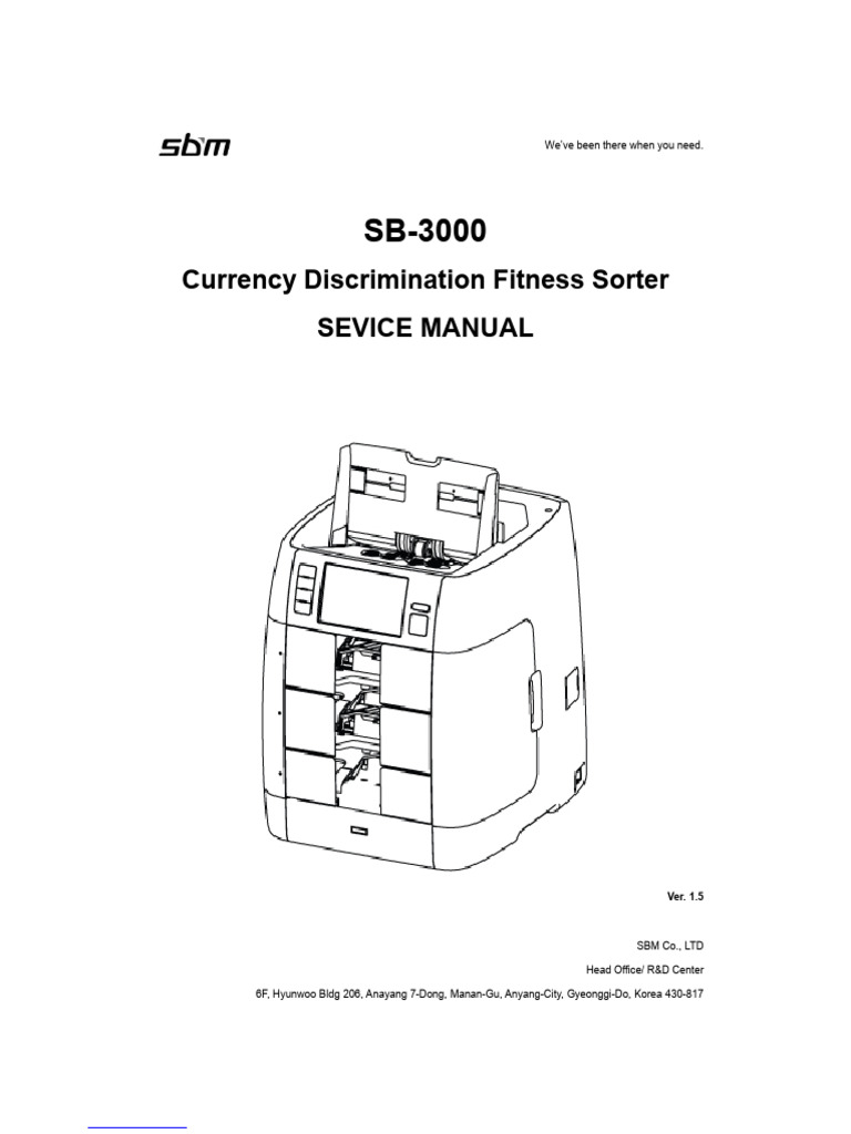 SB-3000 Fitness Sorter Service Manual | PDF | Usb | Ac Power Plugs And ...