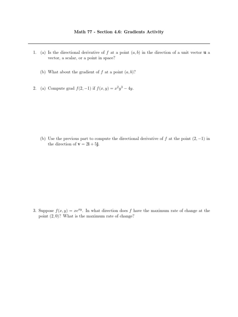4 6+Gradient+Activity | PDF