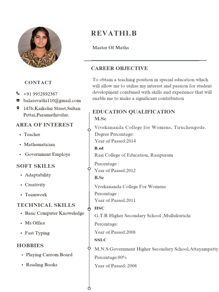 Swarna New Resume | PDF