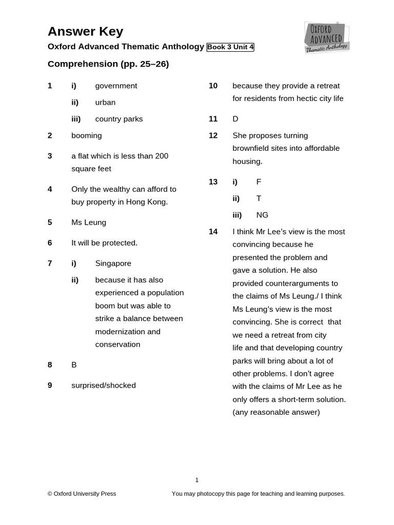 Oata Bk3u4 Ans | PDF