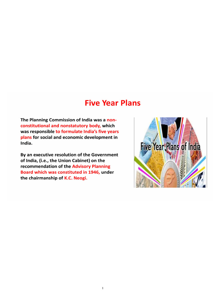 Five Year Plan | PDF