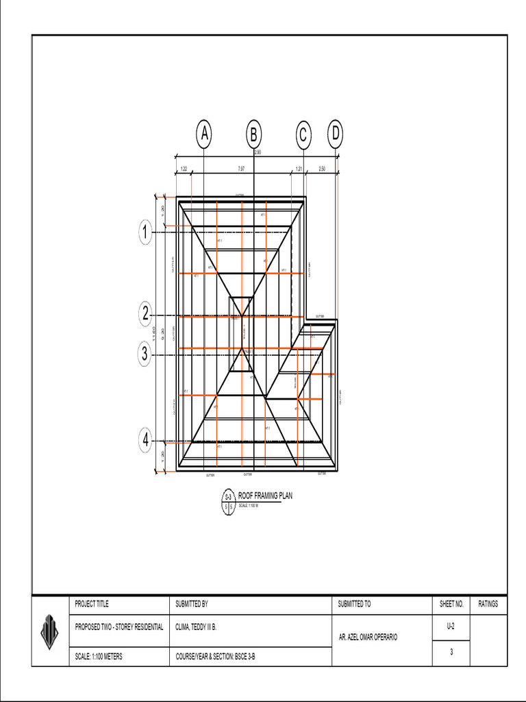 REVISED 2ND FLOOR FRAMING PLAN | PDF