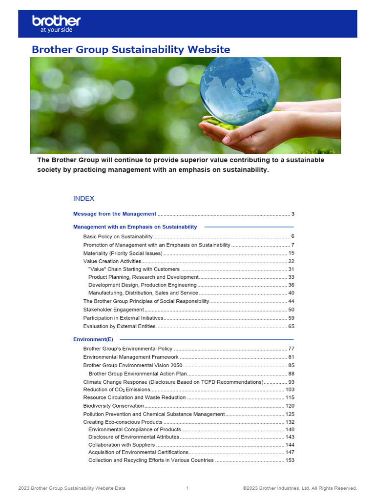 Sus 2023 en | PDF | Sustainability | Supply Chain