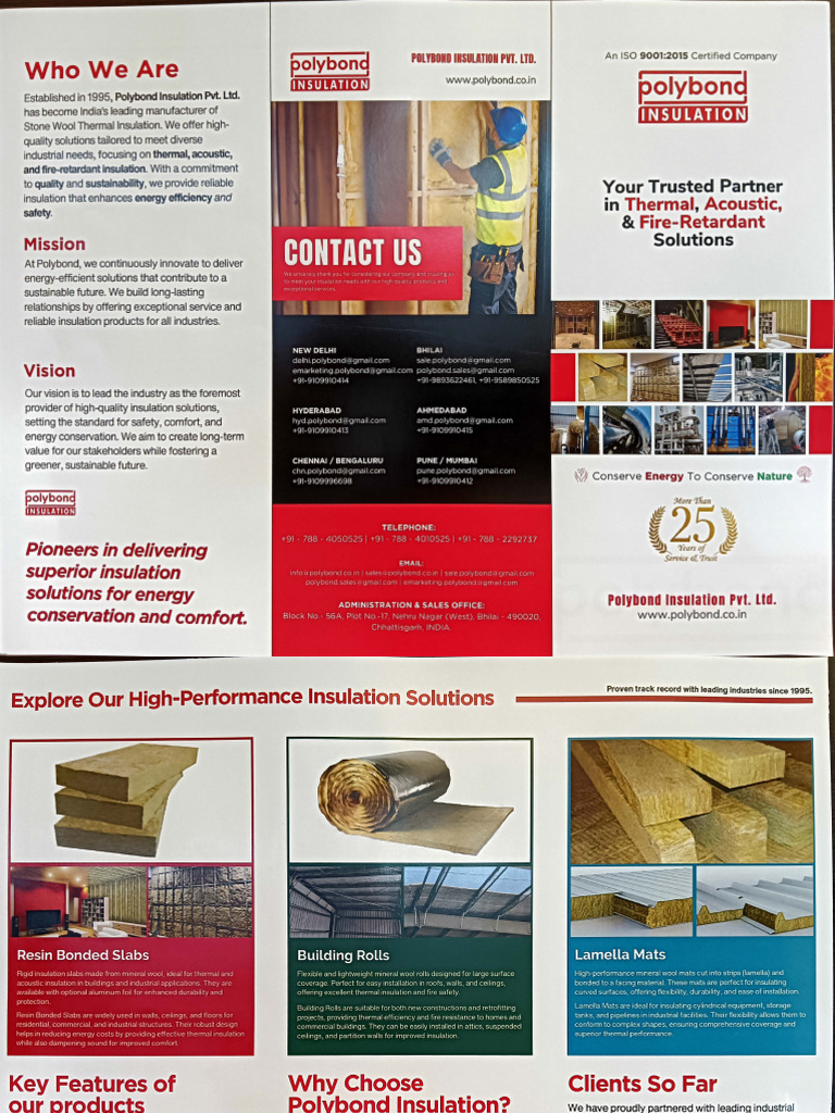 Stone Wool Insulation Manufacturer India | PDF | Building Insulation ...