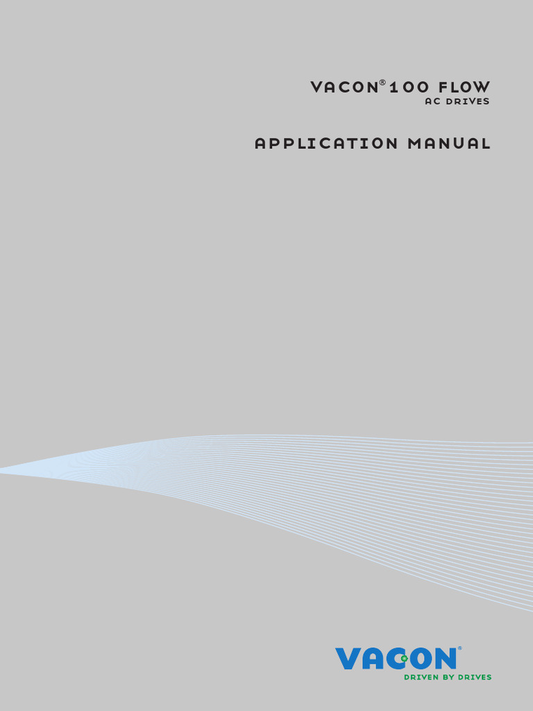 Vacon 100 FLOW Application Manual DPD01083B en | PDF | Parameter (Computer Programming) | Menu ...