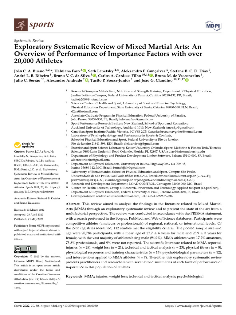 Exploratory Systematic Review | PDF