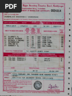 SSLC Marks Card | PDF