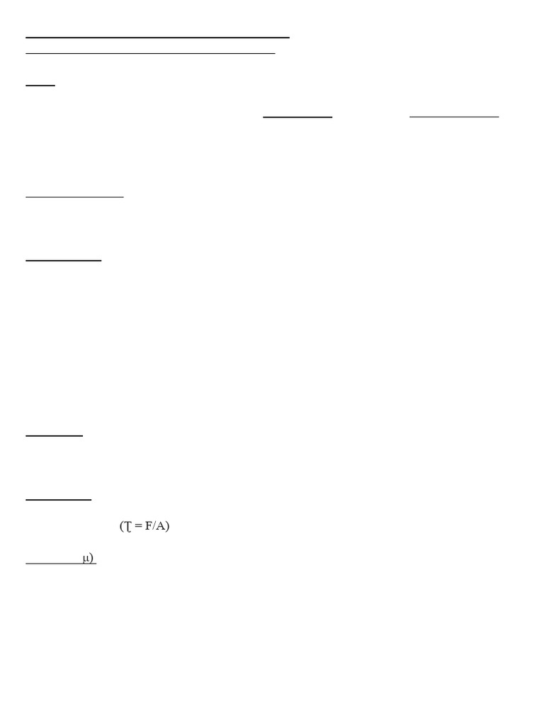 Chapter 2 FFO | PDF | Fluid Dynamics | Viscosity