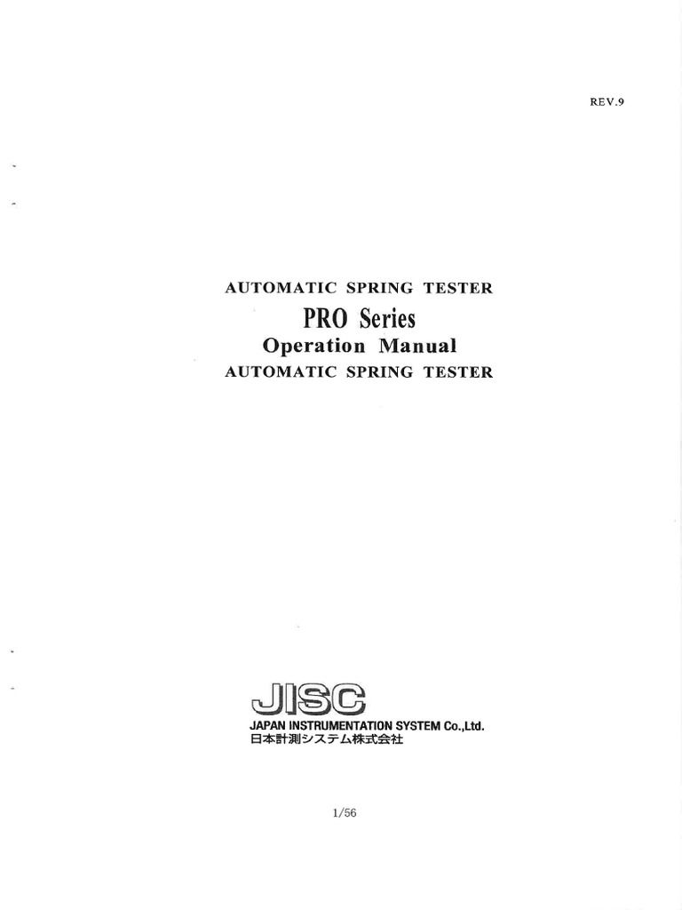 PRO Spring Tester 10N 500N | PDF