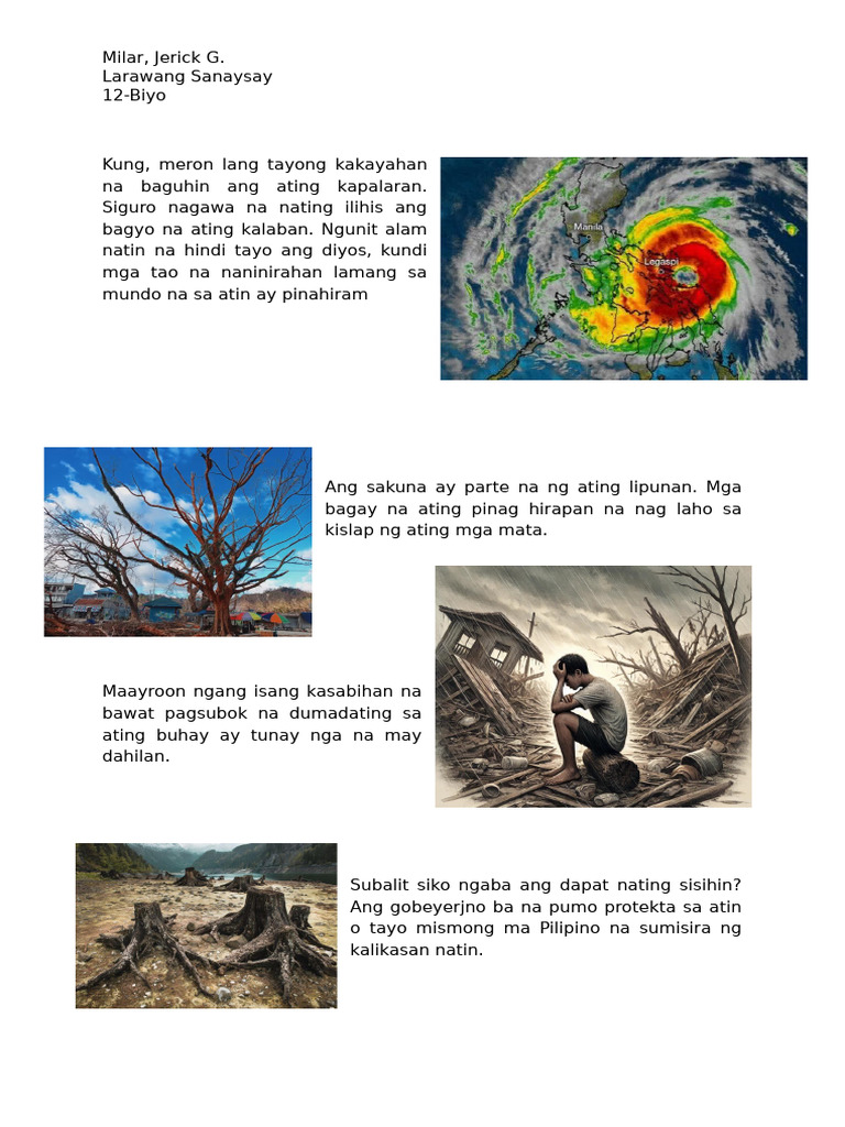 Larawang Sanaysay | PDF