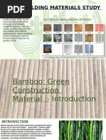 Eco-Friendly Bamboo Construction Solutions | PDF | Bamboo | Wall