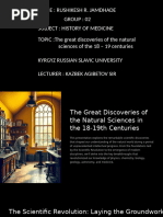 Birth Dates of Notable Scientists | PDF | Biology | Genetics