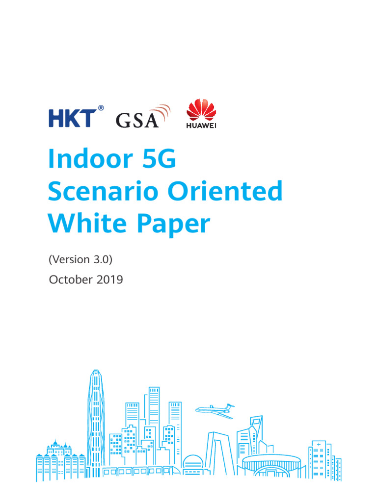 Indoor 5G Scenario Oriented White Paper | PDF | Virtual Reality | Internet Of Things