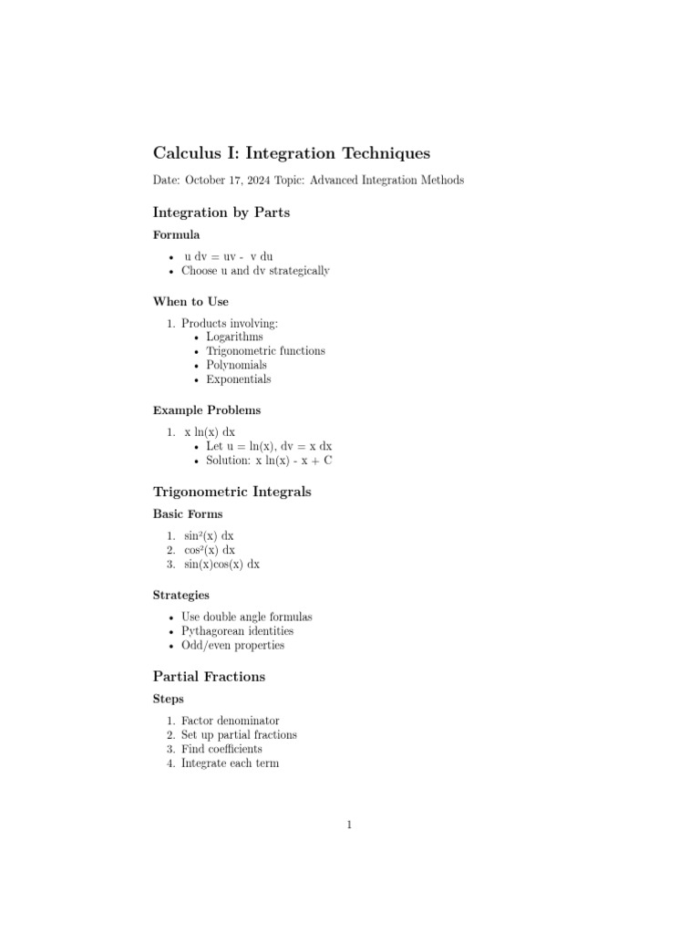calculus-notes | PDF