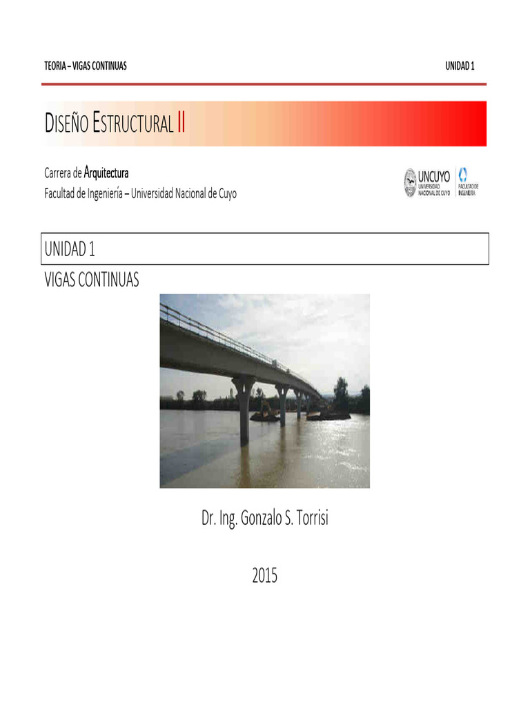 DIES 2-2015-T01-Vigas Continuas V1 | PDF