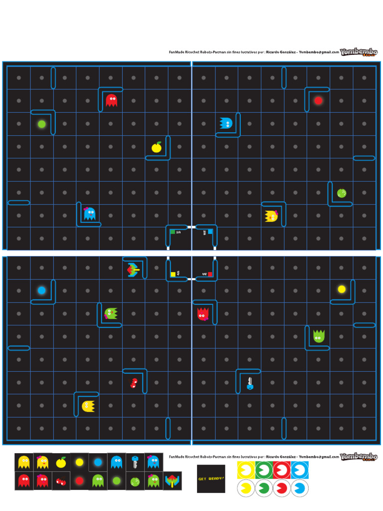 Ricochet Robots Pnp Estilo Pacman 169535 | PDF