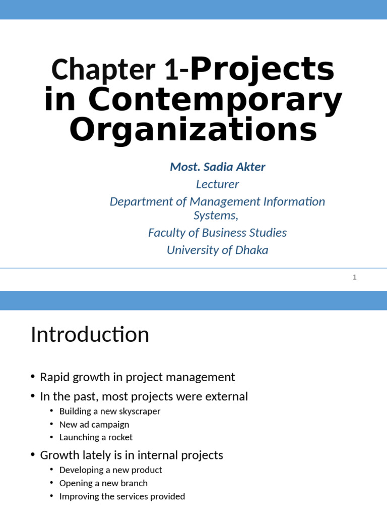 ch01 | PDF | Project Management | Goal