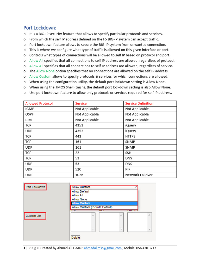 75-Port+Lockdown | PDF