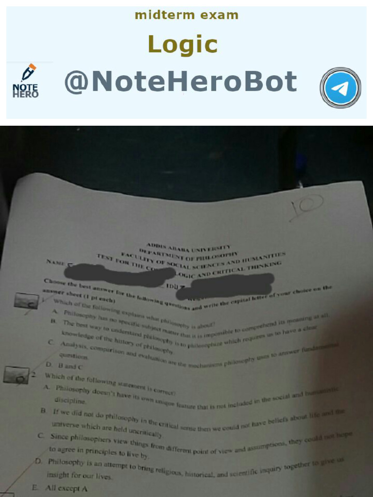 Logic Mid (AAU) @NoteHeroBot | PDF