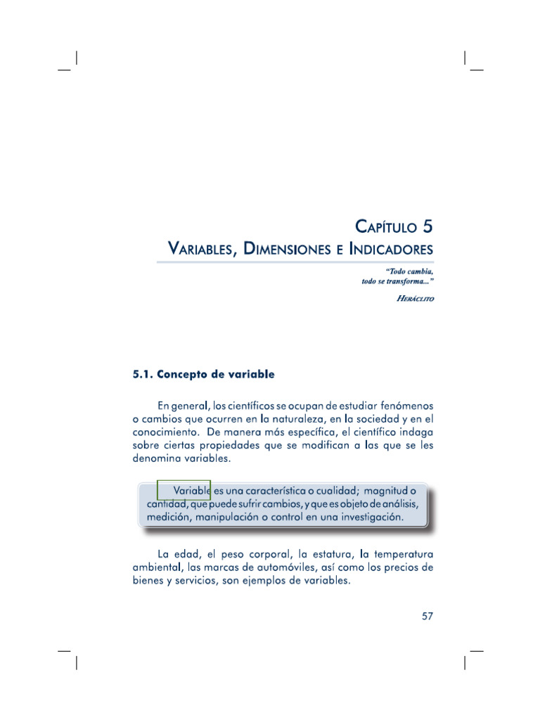 (2) Variables Dimensiones e Indicadores | PDF