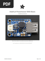 ELEGOO MEGA Kit Breadboard Power Supply Module | PDF | Home & Garden