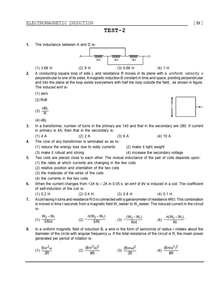 EMI-2 | PDF | Inductor | Inductance