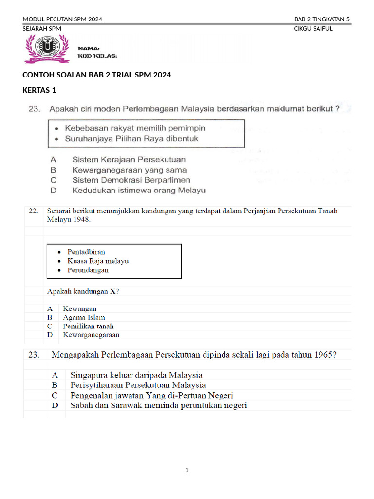 BAHAN BAB 2 F5 | PDF