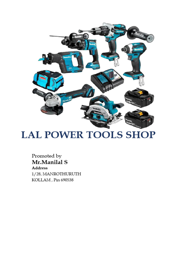 Lal Power Tools Shop | PDF | Pricing | Capital (Economics)