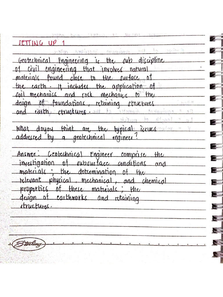 Activity 1-3 - Introduction (Geotechnical Engineering) | PDF